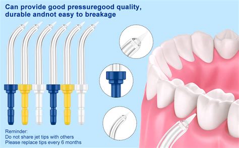 Raxseg Flosser Replacement Tips For Waterpik Periodontal Tips Dental Water Flosser