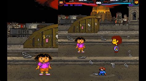 Mugen Dora The Explorer Vs Frisk Undertale Two Battle Request