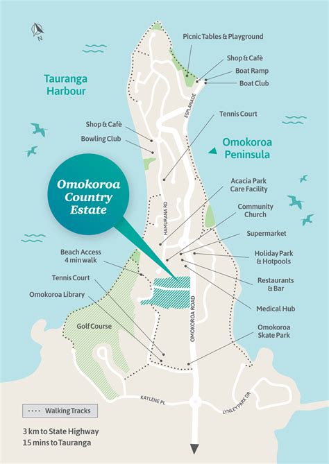 Location Omokoroa Country Estate