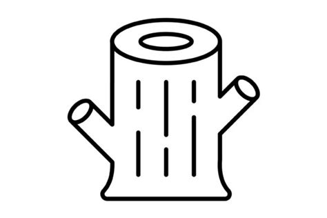 Tree Log Outline Icon Graphic By Maan Icons · Creative Fabrica Tree Log Outline Icon Graphic By Maan Icons · Creative Fabrica