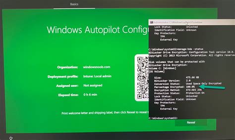 encrypting devices during windows autopilot provisioning whiteglove