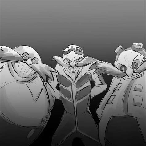 Sonic The Three Eggmen By Madsmadart On Deviantart