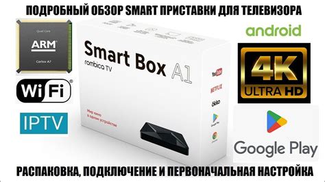 Rombica TV Smart Box A1 Большой обзор SMART приставки на Android 9.0 ...