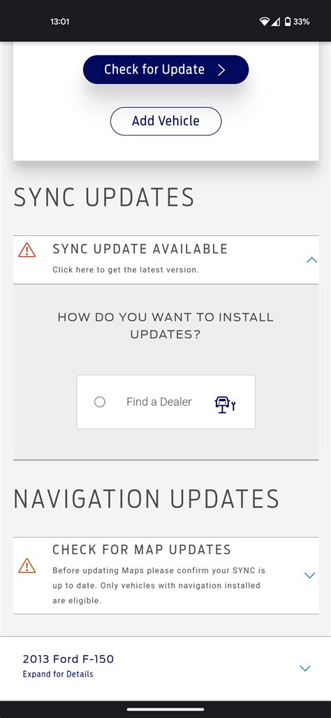 Update Sync 1 Firmware Version Ford F150 Forum Community Of Ford Truck Fans