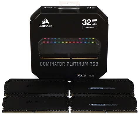 Corsair Dominator Platinum Rgb Ddr4 3600 Review Bright Lights Speed