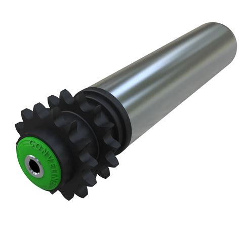50 Mild Steel Double Sprocket Conveyor Roller Polymiade Roller