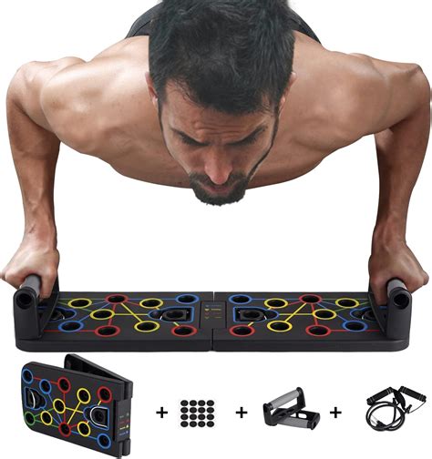 Fitarc Push Up Board 12 In 1 With Resistance Band Multifunctional Push