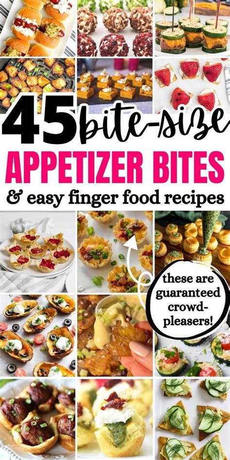45 Must Try Small Bites Appetizers For Your Next Party Small Bites