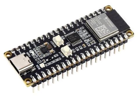 Waveshare Esp32 C6 Mini Risc V 32 Bit Single Core 160mhz Wifi 6 Bt5