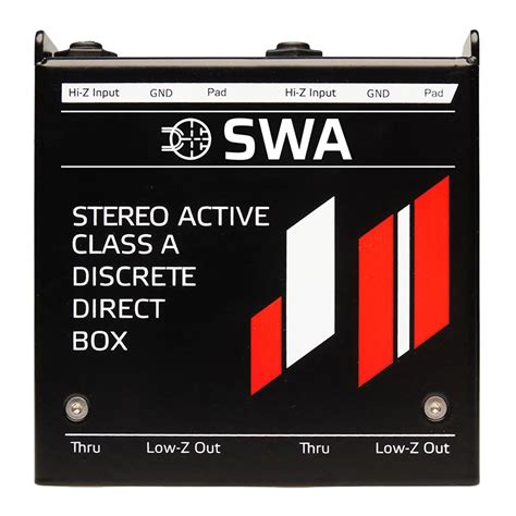 Купить Обработка звука директ бокс Swaudio J2 Mini по цене от 27999 руб