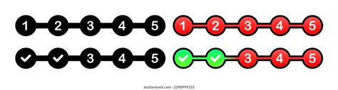 Subsequence Flat Color Do Consistently Vector Stock Vector Royalty Free 2298999233 Shutterstock