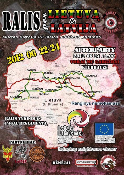 Ralis Per Lietuvą Ir Latviją Autoreviult