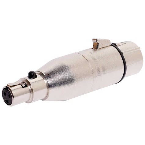 Xlr 3 Pin To Mini Xlr Adaptors Professional Audio Connectivity