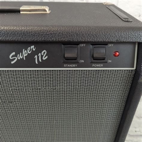 Fender Super 112 Guitar Combo Amp Needs Service Evolution Music