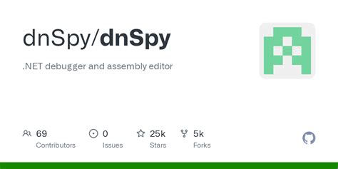 Github Dnspydnspy Net Debugger And Assembly Editor