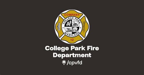 College Park Fire Department Facebook Tiktok Linktree