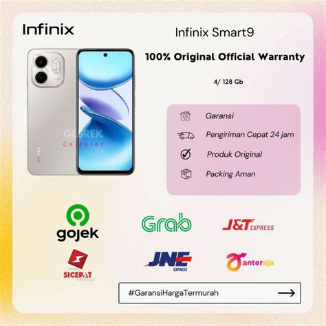 Jual Infinix Smart Gb Garansi Resmi Infinix Shopee Indonesia