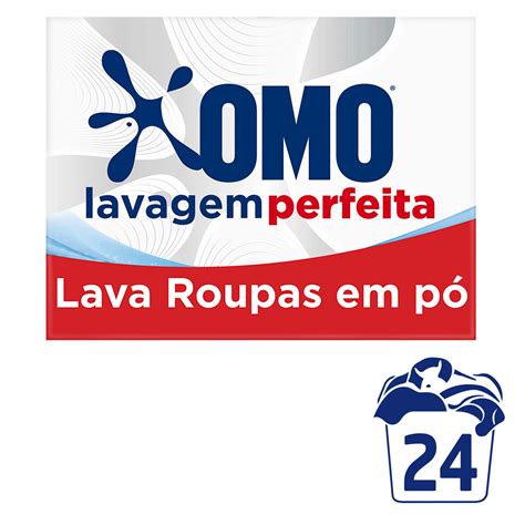 Lava Roupas Pó Omo Lavagem Perfeita Caixa 1 6kg Festval