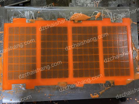 Polyurethane Tension Screens Besides Steel Polyurethane Screen Mesh Vs Particle Size Pu Screen