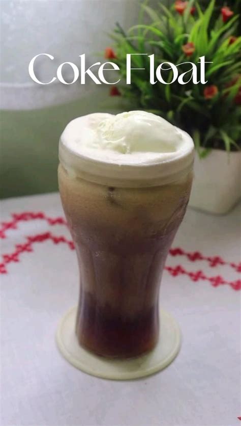 Coke Float Recipe Coke Float Float Recipes Refreshing Summer Drink