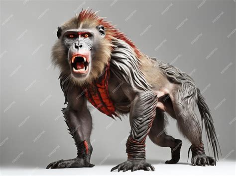 Premium Ai Image Gorillacharacter Mandrillus Gorilla Illustration