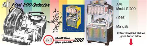 Ami Jukebox Manuals And Literature Pdf Downloads Safe And Secure Jukebox Arcade
