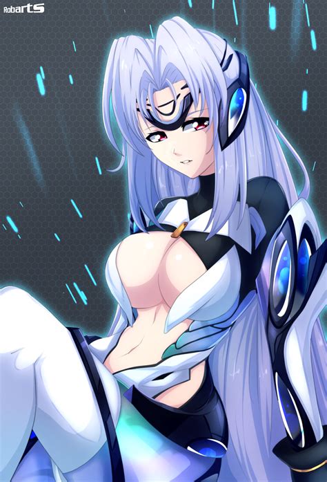 Kos Mos And Kos Mos Ver 3 Xenosaga And 1 More Drawn By Rob Robarts