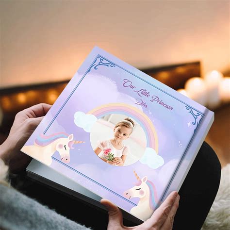 آلبوم عکس دیجیتال دخترانه یونیکورن عکس پرینت