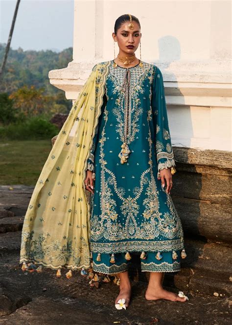 Hussain Rehar Luxury Lawn Unstitched Collection 2025 Eupic Her