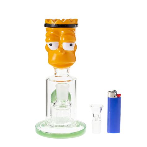 Baked Bart The Simpsons 8 Glass Bong Smoking Outlet