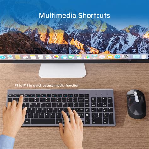 Wireless Keyboard And Mouseultra Thin Sleek Design Keyboard And Mouse