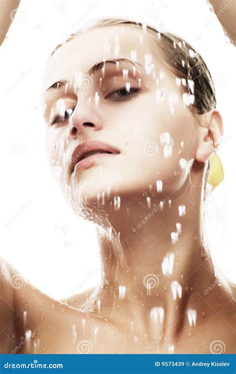 Wassertropfen Stockbild Bild Von Mode Flush Sauber 9573439