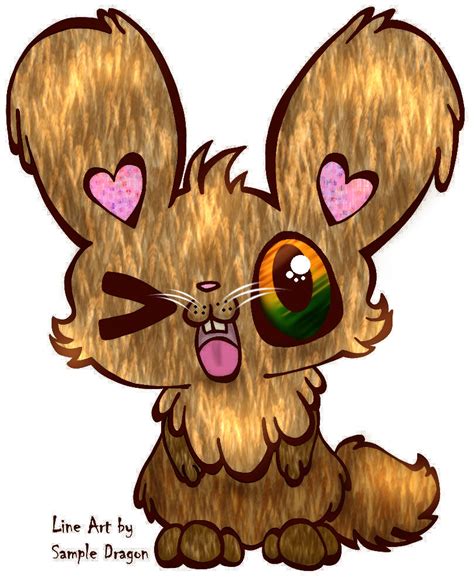Winking Bunny By Crochetamommy On Deviantart