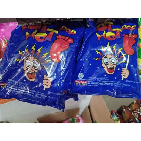 Jual Permen Jadul Hot Hot Kaki 1 Pak Isi 25 Biji X 5g Shopee Indonesia