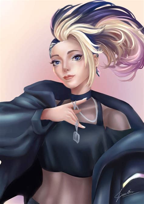 Akali K Da The Baddest By Khawneawmamuang On Deviantart