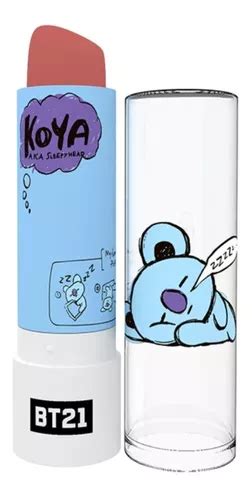 Lápiz Labial Bts Koya Koala Bt21 De Lacre 21 Velvet Mercadolibre