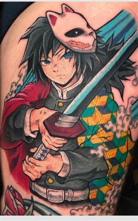 60 Cool Anime Tattoo Designs Cartoon Character Tattoos Anime