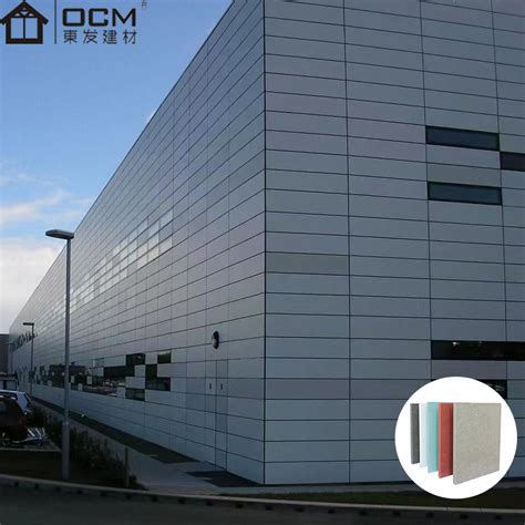 Non Asbestos Interior Exterior Wall Fire Rated Waterproof Fiber Cement
