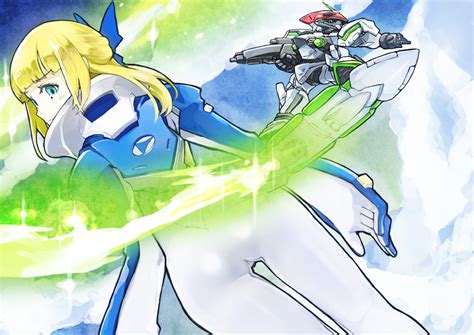 Nirvash Fleur Blanc And Nirvash Neo Eureka Seven And 1 More Drawn