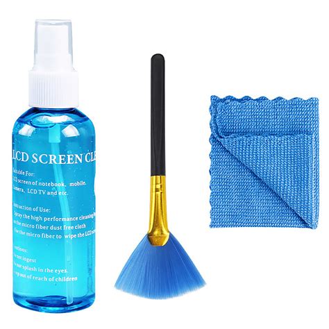 Lcd Screen Cleaning Kit 3 In 1 For Tv Smart Phone Monitors Laptop