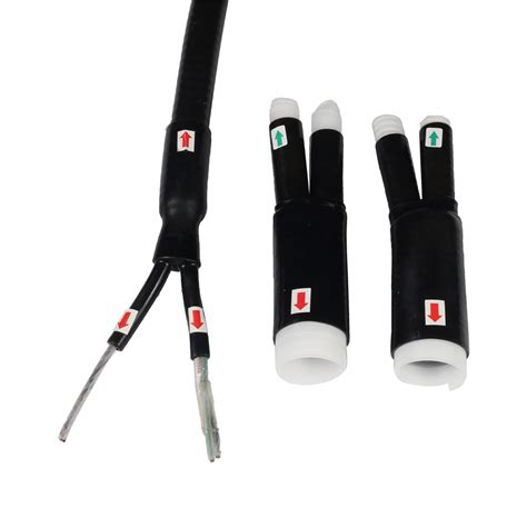 Cold Shrink Cable Breakout 4 Cores Cold Shrinkable Tube Cable Connector Cold Shrink Tubing And