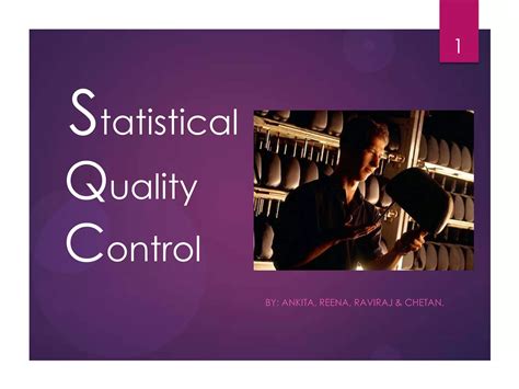 Statistical Quality Control Pptx