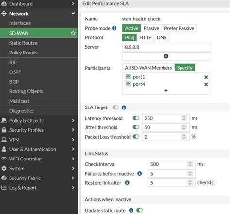 Technical Tip How To Configure Cli Traceroute Act Fortinet Community