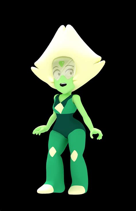 Steven Universe Peridot In 3d 3d Model Rigged Cgtrader