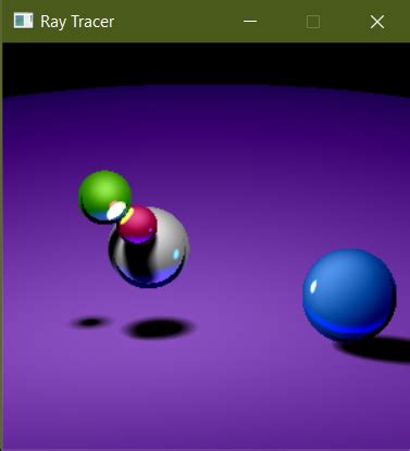 Github Jeuxdemains Cpu Realtime Raytracer From Scratch Cpu Based Real Time Ray Tracer Coded