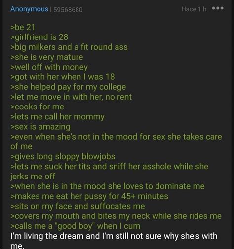 Tfw No Mommy Gf R Greentext Greentext Stories Know Your Meme
