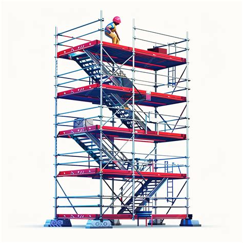 Ai Mobile Scaffolding Vector Icon On White Background Premium Ai Generated Image