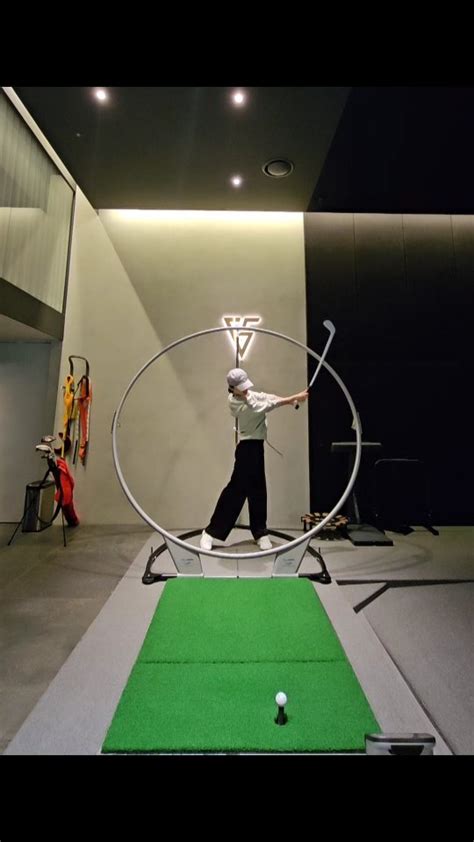 Kpga Tour Pro 김정민 깔끔👍🏻 트라이앵글골프스튜디오 김정민프로 청담동 골프레슨 레슨맛집 골프레슨은김정민