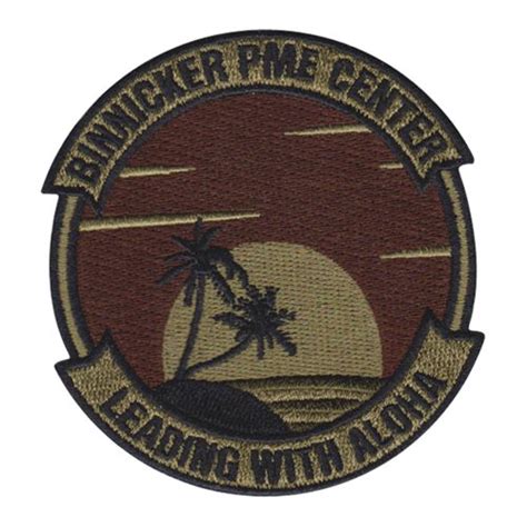 Binnicker Pme Center Aloha Ocp Patch Binnicker Professional Military Education Center Patches