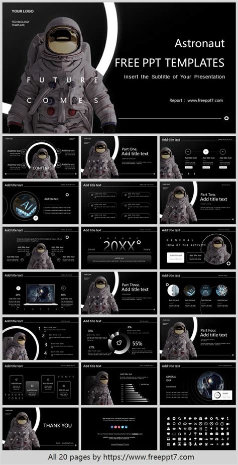 GreatSpace Technology Wind PowerPoint Templates Google Slides